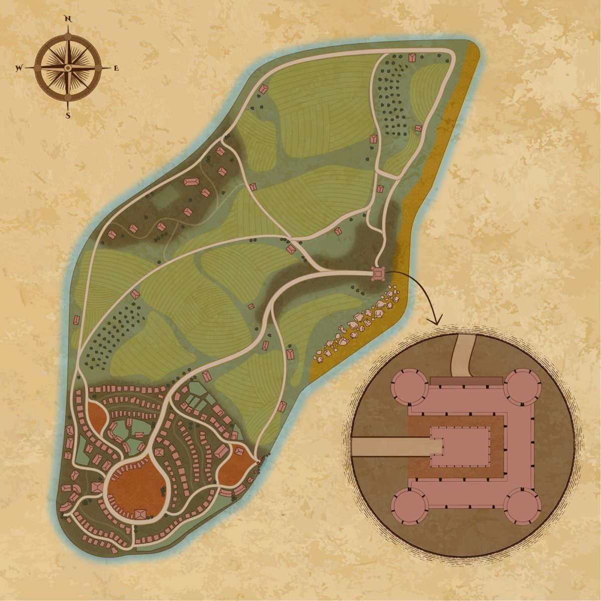 Albion Fantasy Maps - MichaelMB